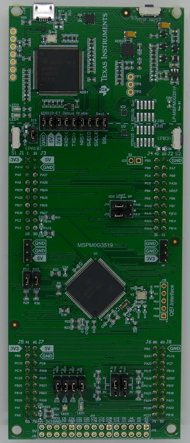 TI LP-MSPM0G3519 - SEGGER Knowledge Base