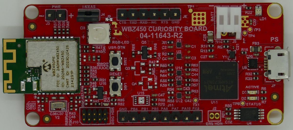 Microchip WBZ450 Curiosity - SEGGER Knowledge Base