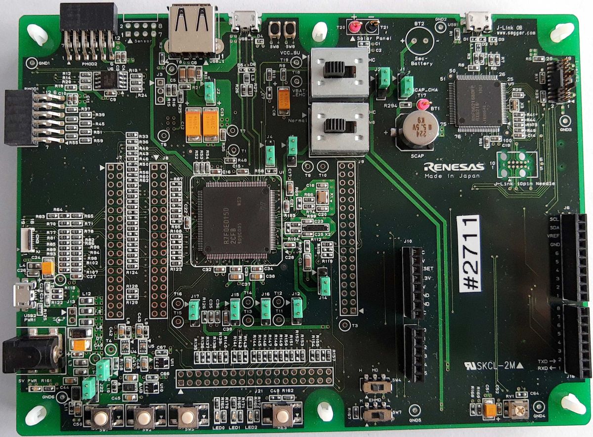 Renesas Evaluation Kit RE01 1500KB - SEGGER Knowledge Base